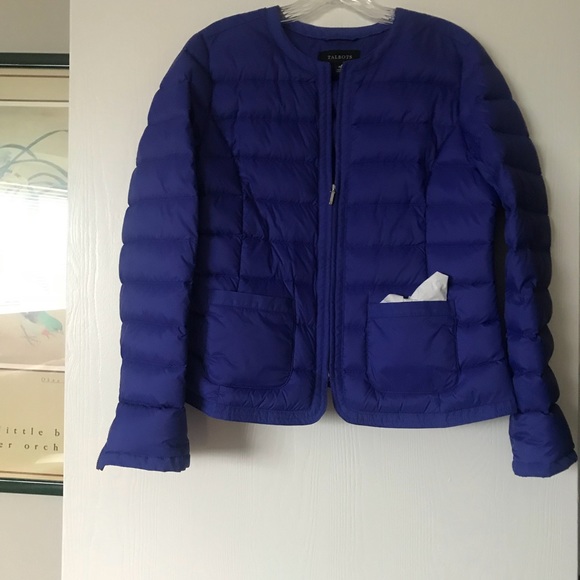 Talbots | Jackets & Coats | Periwinkle Light Weight Puffer Jacket ...